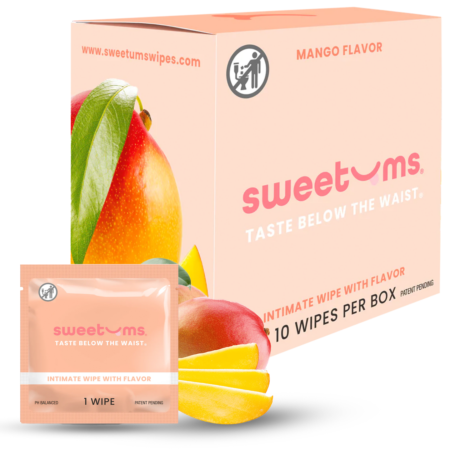 Sweetums Wipes | Personal Flavored Wipes